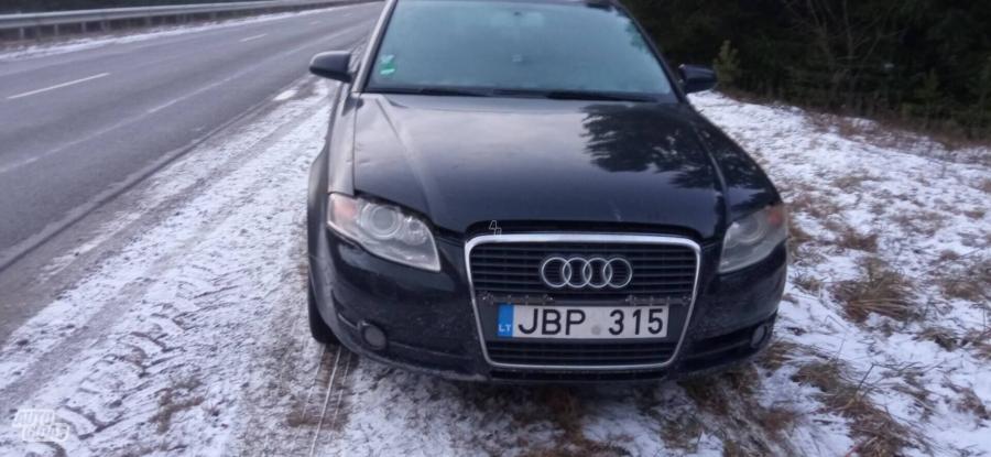 Melns Audi A4 2005 Telšiai, ar dzinēja tilpumu 2.00 L un nobraukumu 412 tūkst. km par 550 €, foto 1 vietnē AUTOMOTO.COM.LV
