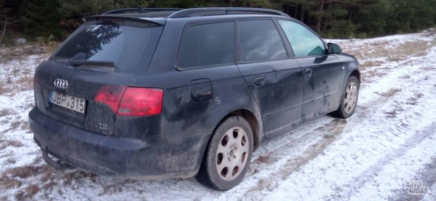 Melns Audi A4 2005 Telšiai, ar dzinēja tilpumu 2.00 L un nobraukumu 412 tūkst. km par 550 €, foto 2 vietnē AUTOMOTO.COM.LV