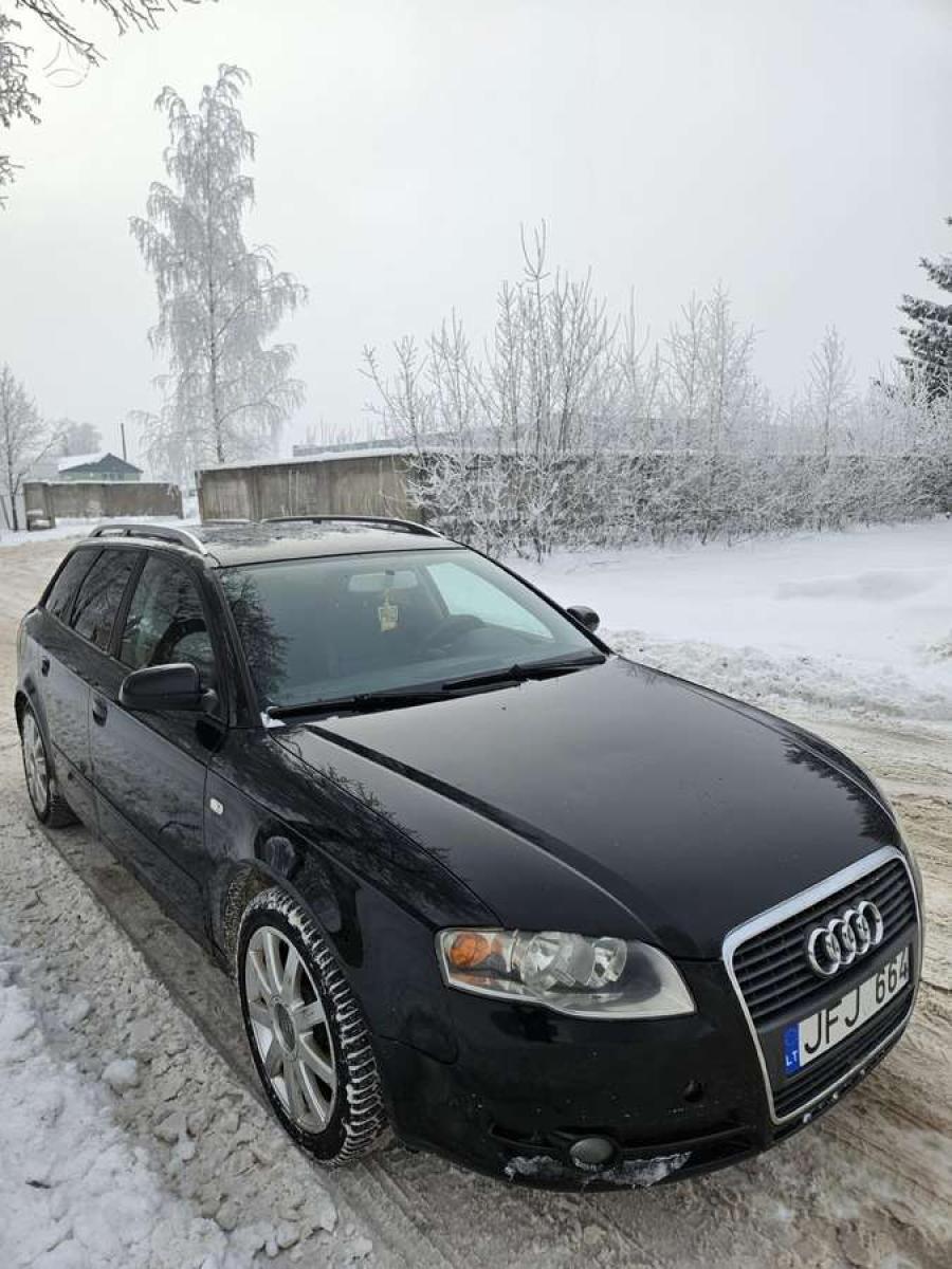 Melns Audi A4 2005 Telšiai, ar dzinēja tilpumu 2.00 L un nobraukumu 401 tūkst. km par 1450 €, foto 1 vietnē AUTOMOTO.COM.LV