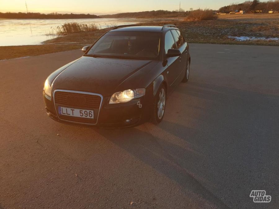 Black Audi A4 2005 in Jurbarkas, with an engine capacity of 2.00 L and mileage of 373 thousand km for 1000 €, photo 1 on AUTOMOTO.COM.LV