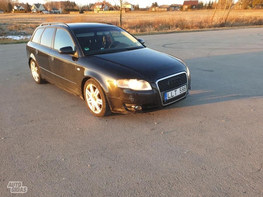 Black Audi A4 2005 in Jurbarkas, with an engine capacity of 2.00 L and mileage of 373 thousand km for 1000 €, photo 5 on AUTOMOTO.COM.LV