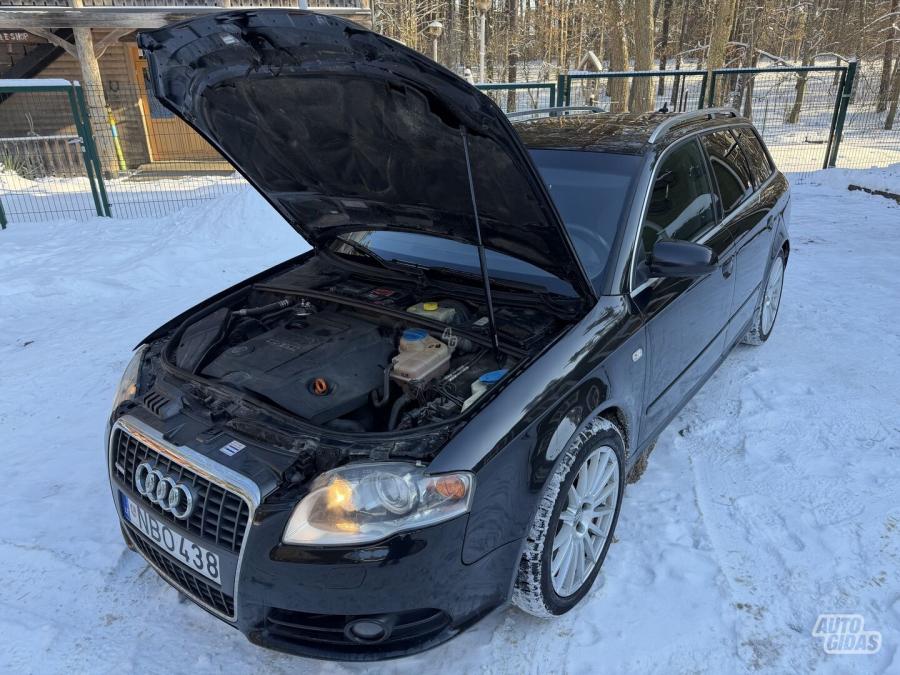 Melns Audi A4 2005 Alīta, ar dzinēja tilpumu 2.00 L un nobraukumu 379 tūkst. km par 2750 €, foto 19 vietnē AUTOMOTO.COM.LV