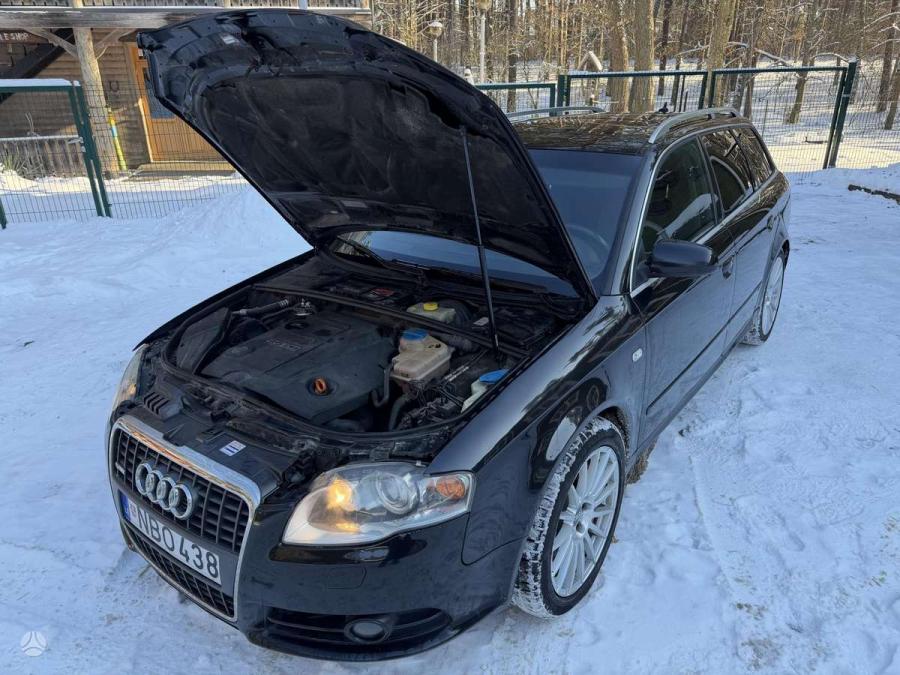 Melns Audi A4 2005 Alīta, ar dzinēja tilpumu 1.97 L un nobraukumu 379 tūkst. km par 2750 €, foto 19 vietnē AUTOMOTO.COM.LV