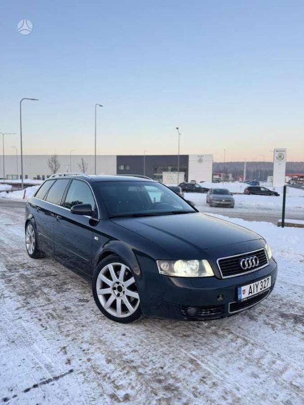 Melns Audi A4 2005 Viļņa, ar dzinēja tilpumu 2.50 L un nobraukumu 300 tūkst. km par 2000 €, foto 2 vietnē AUTOMOTO.COM.LV
