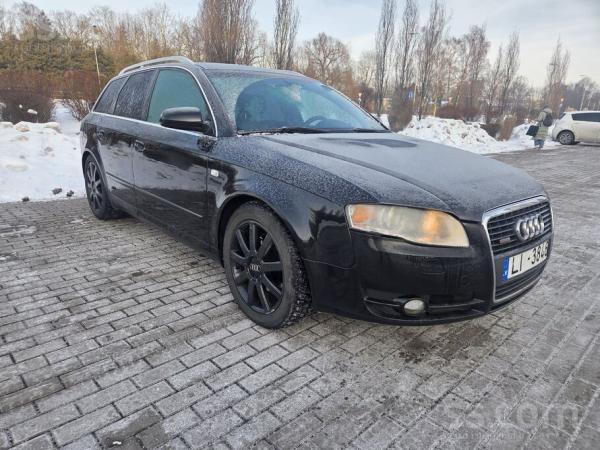 Black Audi A4 2005 in Riga, with an engine capacity of 3.00 L and mileage of 0 thousand km for 3500 €, photo 2 on AUTOMOTO.COM.LV
