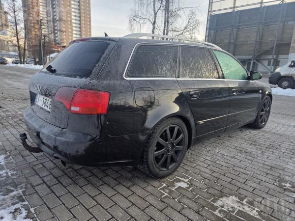Black Audi A4 2005 in Riga, with an engine capacity of 3.00 L and mileage of 0 thousand km for 3500 €, photo 3 on AUTOMOTO.COM.LV