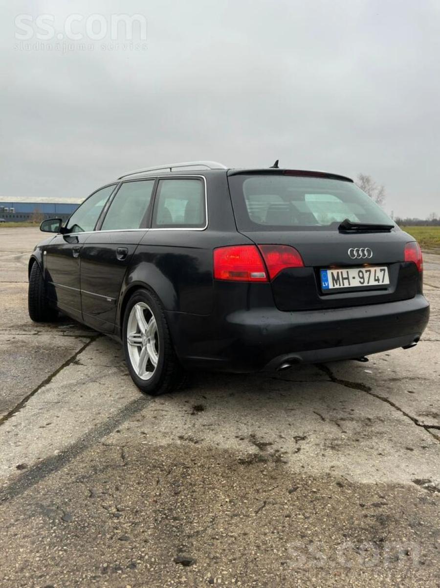 Melns Audi A4 2005 Rīga, ar dzinēja tilpumu 3.00 L un nobraukumu 312 tūkst. km par 1800 €, foto 2 vietnē AUTOMOTO.COM.LV