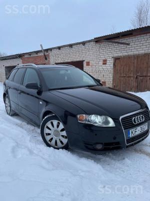 Black Audi A4 2005 in Balvi, with an engine capacity of 2.00 L and mileage of 439 thousand km for 2000 €, photo  on AUTOMOTO.COM.LV