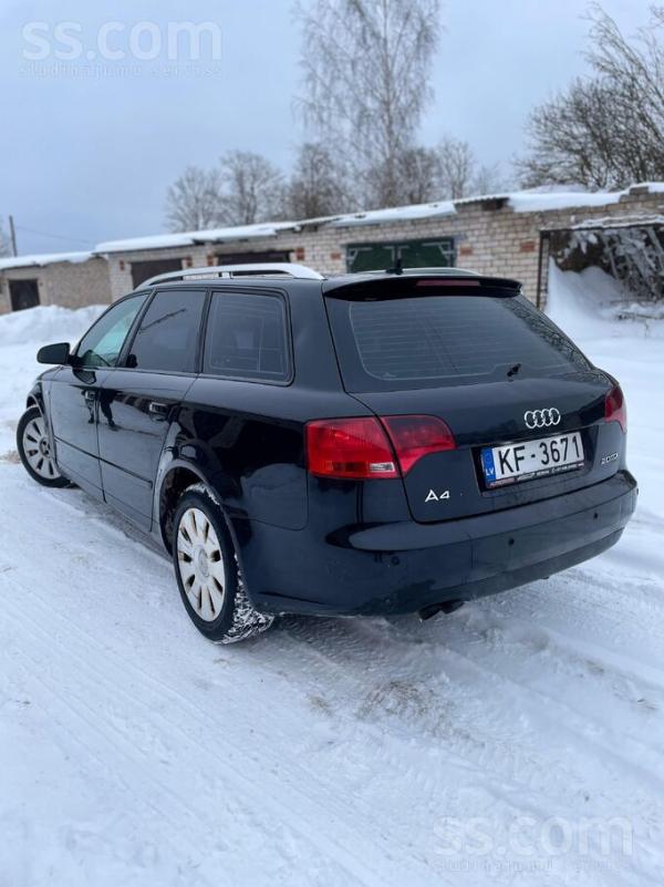 Black Audi A4 2005 in Balvi, with an engine capacity of 2.00 L and mileage of 439 thousand km for 2000 €, photo 4 on AUTOMOTO.COM.LV
