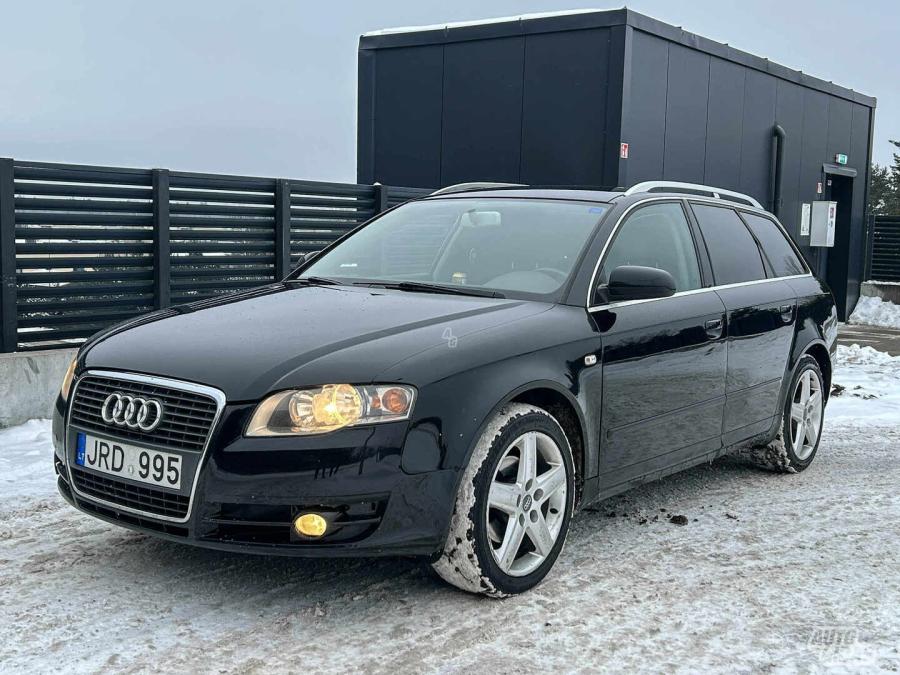 Black Audi A4 2005 in Vilnius, with an engine capacity of 2.00 L and mileage of 371 thousand km for 2100 €, photo 1 on AUTOMOTO.COM.LV
