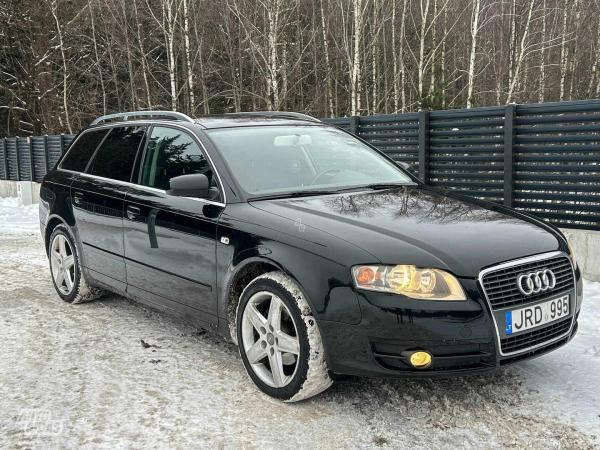 Black Audi A4 2005 in Vilnius, with an engine capacity of 2.00 L and mileage of 371 thousand km for 2100 €, photo 4 on AUTOMOTO.COM.LV