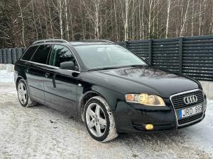 Black Audi A4 2005 in Vilnius, with an engine capacity of 2.00 L and mileage of 371 thousand km for 2100 €, photo 4 on AUTOMOTO.COM.LV