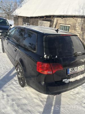 Black Audi A4 2005 in Liepaja, with an engine capacity of 2.00 L and mileage of 413 thousand km for 2000 €, photo 2 on AUTOMOTO.COM.LV