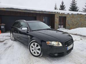 Black Audi A4 2005 in Vilnius, with an engine capacity of 2.97 L and mileage of 384 thousand km for 3200 €, photo  on AUTOMOTO.COM.LV