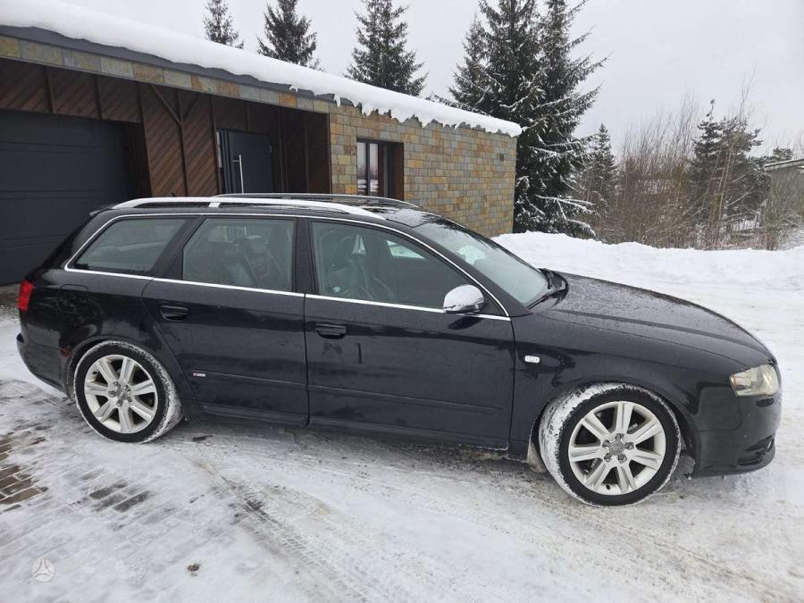 Melns Audi A4 2005 Viļņa, ar dzinēja tilpumu 2.97 L un nobraukumu 384 tūkst. km par 3200 €, foto 2 vietnē AUTOMOTO.COM.LV