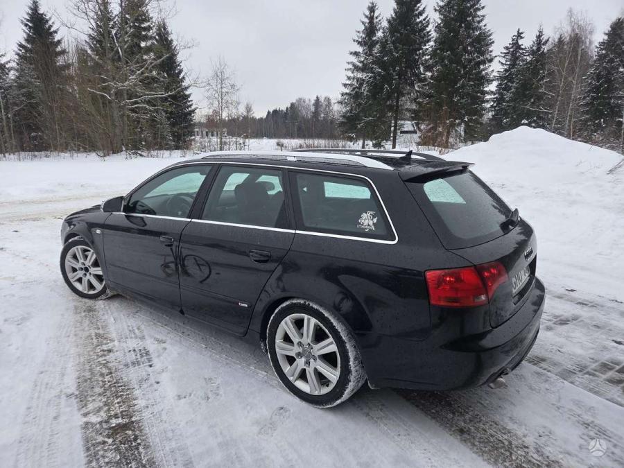Melns Audi A4 2005 Viļņa, ar dzinēja tilpumu 2.97 L un nobraukumu 384 tūkst. km par 3200 €, foto 4 vietnē AUTOMOTO.COM.LV