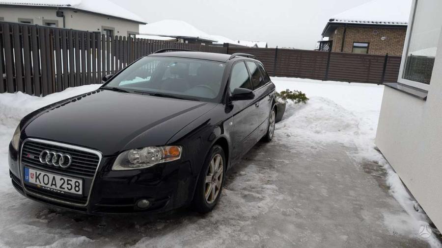 Melns Audi A4 2005 Kauņa, ar dzinēja tilpumu 1.97 L un nobraukumu 351 tūkst. km par 1800 €, foto 1 vietnē AUTOMOTO.COM.LV
