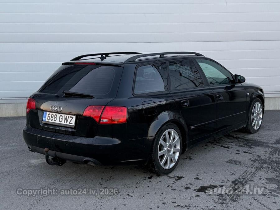 Black Audi A4 2005 in Tartu, with an engine capacity of 2.50 L and mileage of 360 thousand km for 2200 €, photo 6 on AUTOMOTO.COM.LV