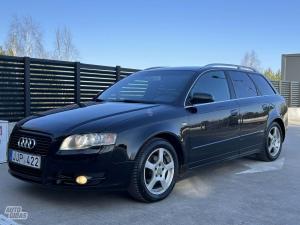 Melns Audi A4 2005 Viļņa, ar dzinēja tilpumu 2.00 L un nobraukumu 331 tūkst. km par 2070 €, foto  vietnē AUTOMOTO.COM.LV