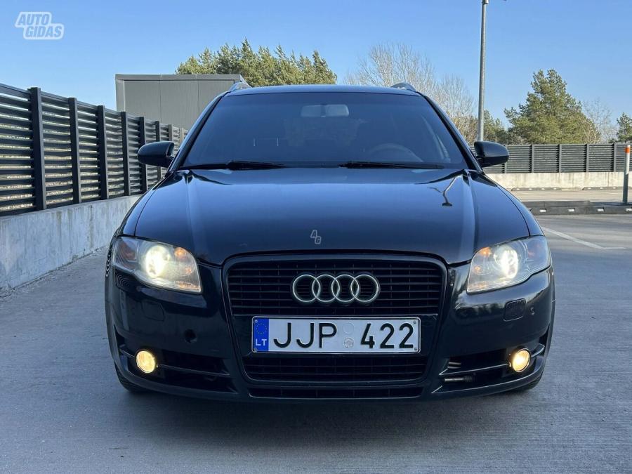 Black Audi A4 2005 in Vilnius, with an engine capacity of 2.00 L and mileage of 331 thousand km for 2070 €, photo 5 on AUTOMOTO.COM.LV