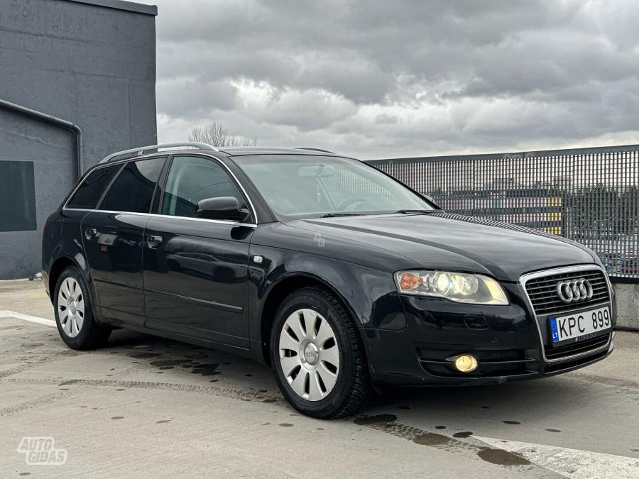 Black Audi A4 2005 in Vilnius, with an engine capacity of 1.90 L and mileage of 420 thousand km for 2199 €, photo 3 on AUTOMOTO.COM.LV