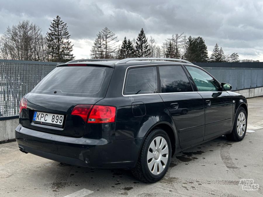 Black Audi A4 2005 in Vilnius, with an engine capacity of 1.90 L and mileage of 420 thousand km for 2199 €, photo 5 on AUTOMOTO.COM.LV