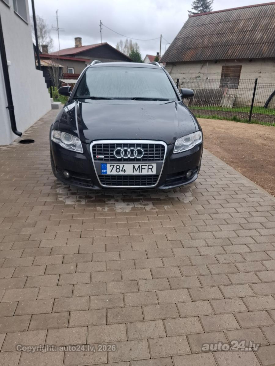 Black Audi A4 2005 in Voru, with an engine capacity of 2.00 L and mileage of 463 thousand km for 1500 €, photo 1 on AUTOMOTO.COM.LV