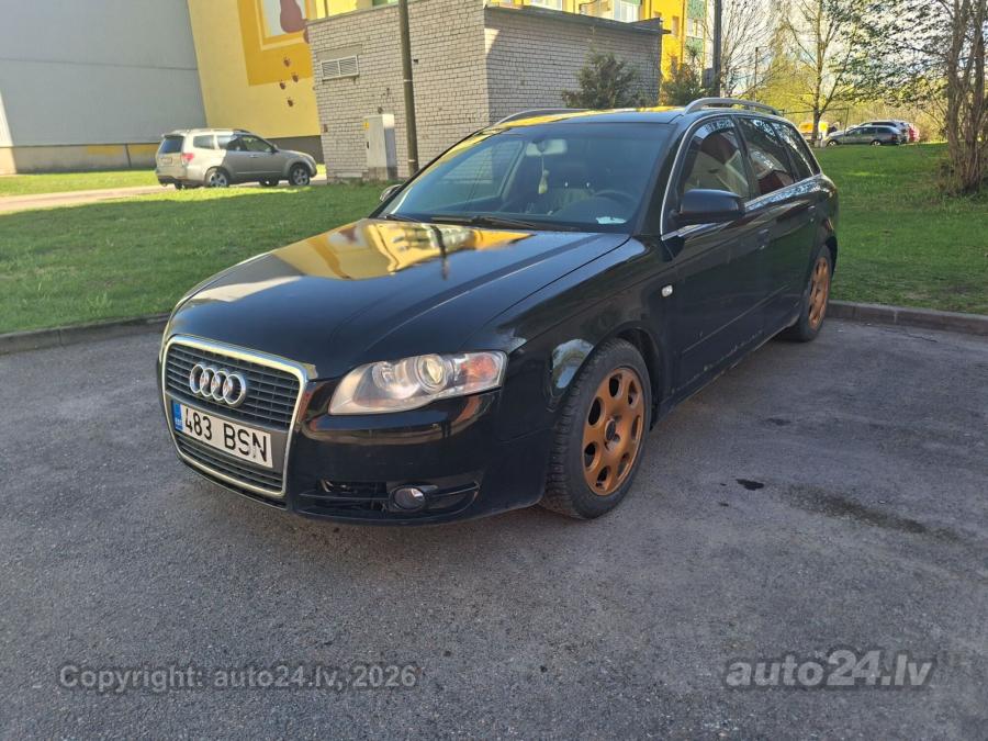 Black Audi A4 2005 in Tallinn, with an engine capacity of 3.00 L and mileage of 398 thousand km for 1499 €, photo 4 on AUTOMOTO.COM.LV