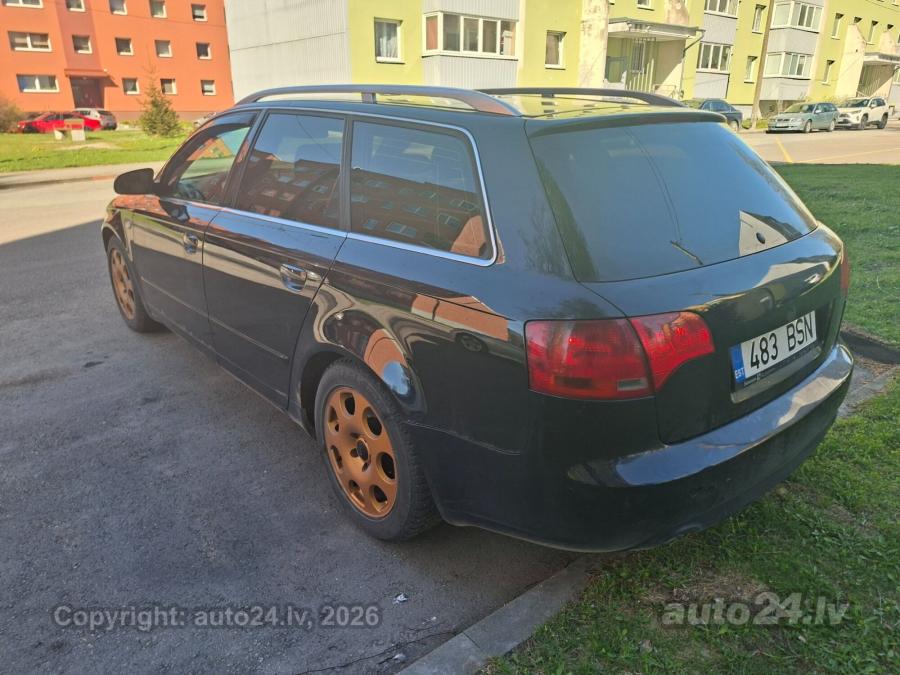 Black Audi A4 2005 in Tallinn, with an engine capacity of 3.00 L and mileage of 398 thousand km for 1499 €, photo 5 on AUTOMOTO.COM.LV