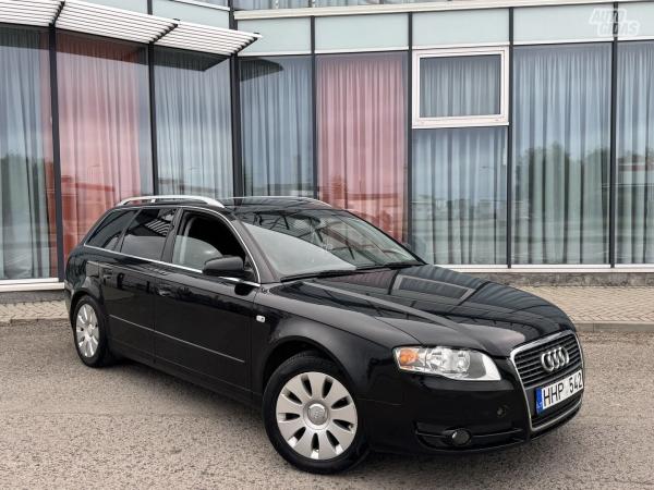 Melns Audi A4 2005 Panevēža, ar dzinēja tilpumu 2.00 L un nobraukumu 350 tūkst. km par 1450 €, foto 1 vietnē AUTOMOTO.COM.LV