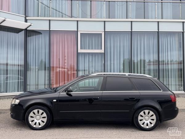 Melns Audi A4 2005 Panevēža, ar dzinēja tilpumu 2.00 L un nobraukumu 350 tūkst. km par 1450 €, foto 7 vietnē AUTOMOTO.COM.LV