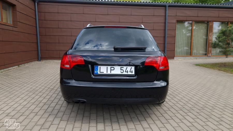 Black Audi A4 2005 in Vilnius, with an engine capacity of 2.00 L and mileage of 332 thousand km for 3450 €, photo 7 on AUTOMOTO.COM.LV