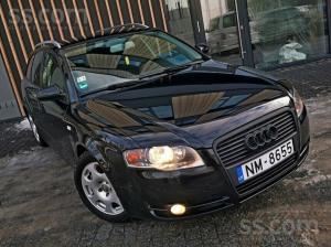 Melns Audi A4 2005 Rīga, ar dzinēja tilpumu 2.50 L un nobraukumu 0 tūkst. km par 1600 €, foto  vietnē AUTOMOTO.COM.LV