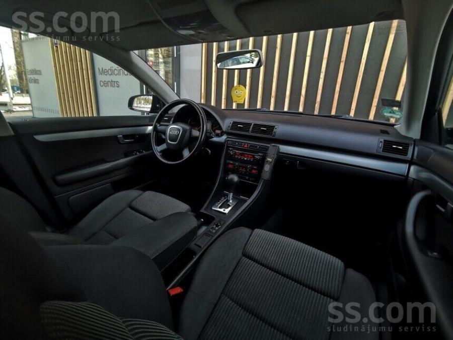 Melns Audi A4 2005 Rīga, ar dzinēja tilpumu 2.50 L un nobraukumu 0 tūkst. km par 1600 €, foto 7 vietnē AUTOMOTO.COM.LV