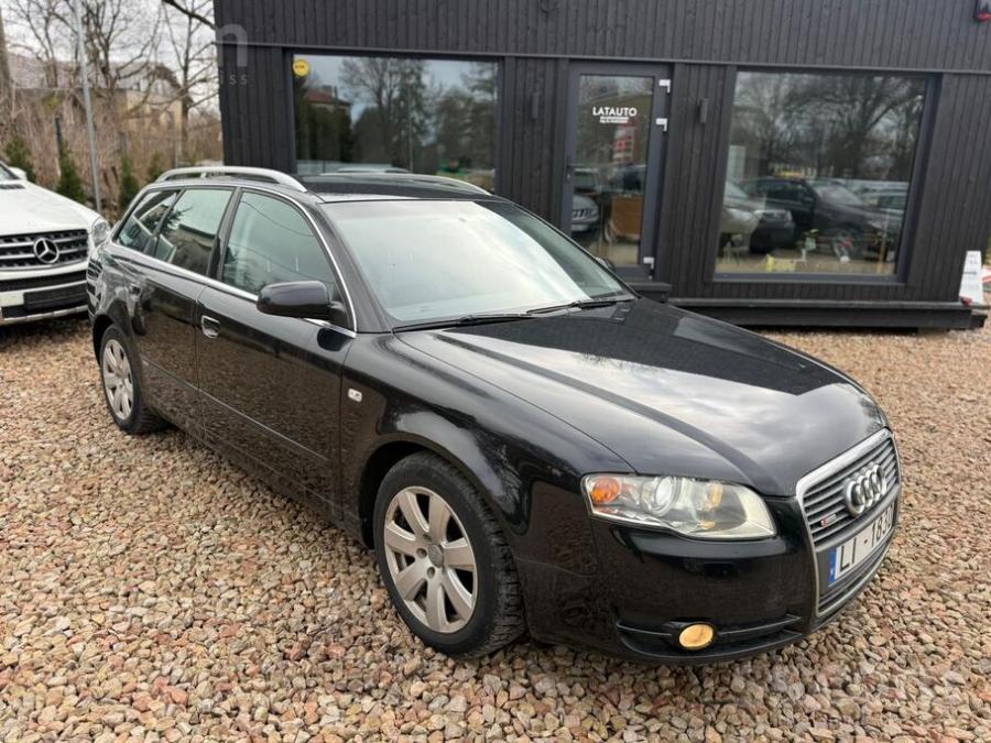 Melns Audi A4 2005 Rīga, ar dzinēja tilpumu 2.00 L un nobraukumu 346 tūkst. km par 2750 €, foto 1 vietnē AUTOMOTO.COM.LV