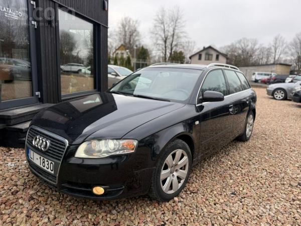 Black Audi A4 2005 in Riga, with an engine capacity of 2.00 L and mileage of 346 thousand km for 2750 €, photo 5 on AUTOMOTO.COM.LV