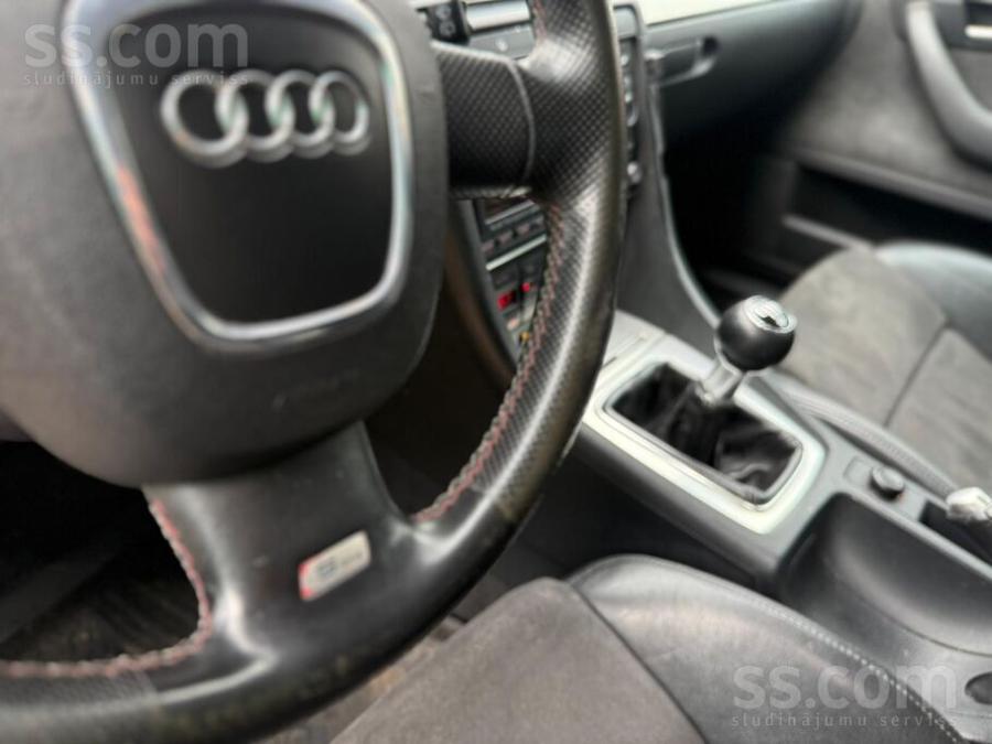 Melns Audi A4 2005 Rīga, ar dzinēja tilpumu 2.00 L un nobraukumu 346 tūkst. km par 2750 €, foto 9 vietnē AUTOMOTO.COM.LV