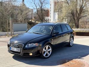 Melns Audi A4 2005 Valmiera, ar dzinēja tilpumu 3.00 L un nobraukumu 360 tūkst. km par 2750 €, foto  vietnē AUTOMOTO.COM.LV