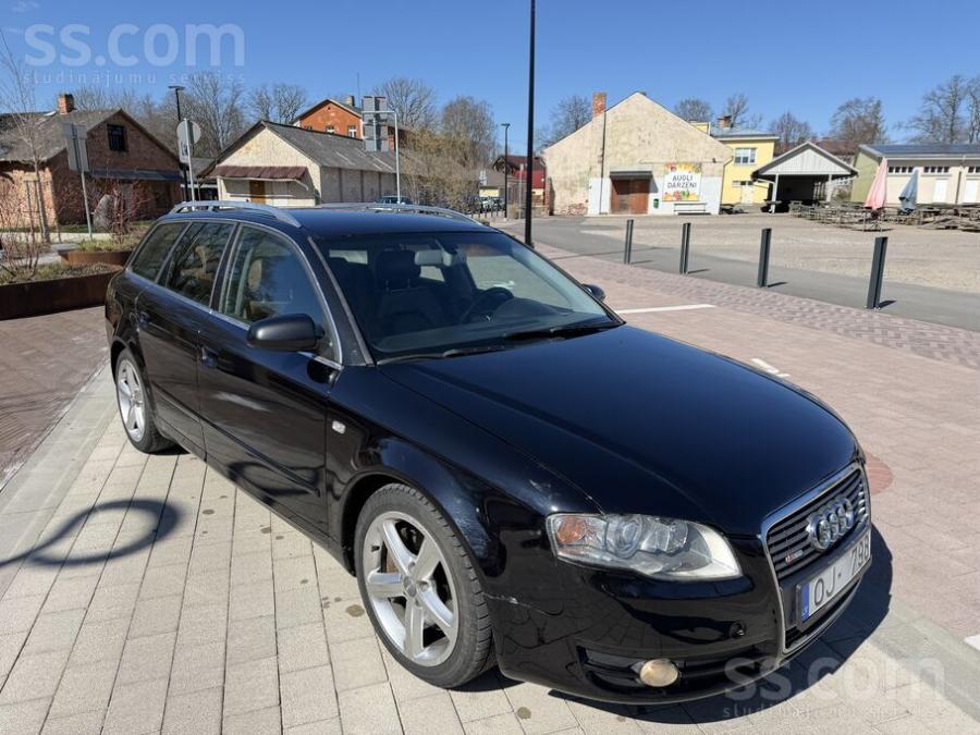 Melns Audi A4 2005 Valmiera, ar dzinēja tilpumu 3.00 L un nobraukumu 360 tūkst. km par 2750 €, foto 6 vietnē AUTOMOTO.COM.LV