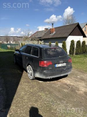 Черный Ауди А4 2005 в Елгава, объемом двигателя 2.00 л и пробегом 472 тыс. км за 1500 €, фото 4 на AUTOMOTO.COM.LV