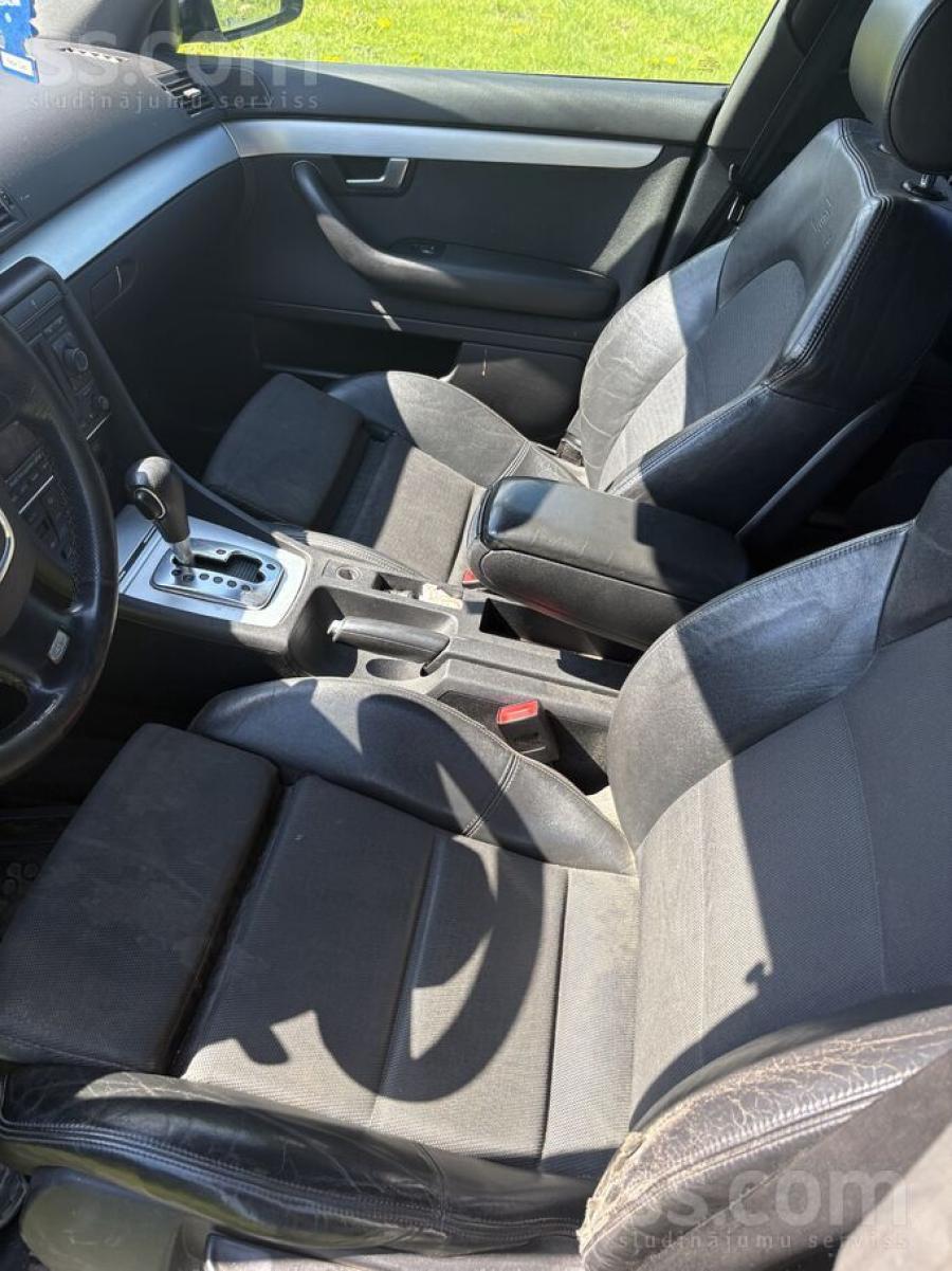 Melns Audi A4 2005 Liepāja, ar dzinēja tilpumu 2.00 L un nobraukumu 413 tūkst. km par 1800 €, foto 9 vietnē AUTOMOTO.COM.LV