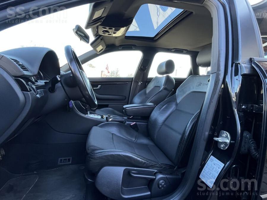 Black Audi A4 2005 in Riga, with an engine capacity of 3.00 L and mileage of 0 thousand km for 4990 €, photo 8 on AUTOMOTO.COM.LV