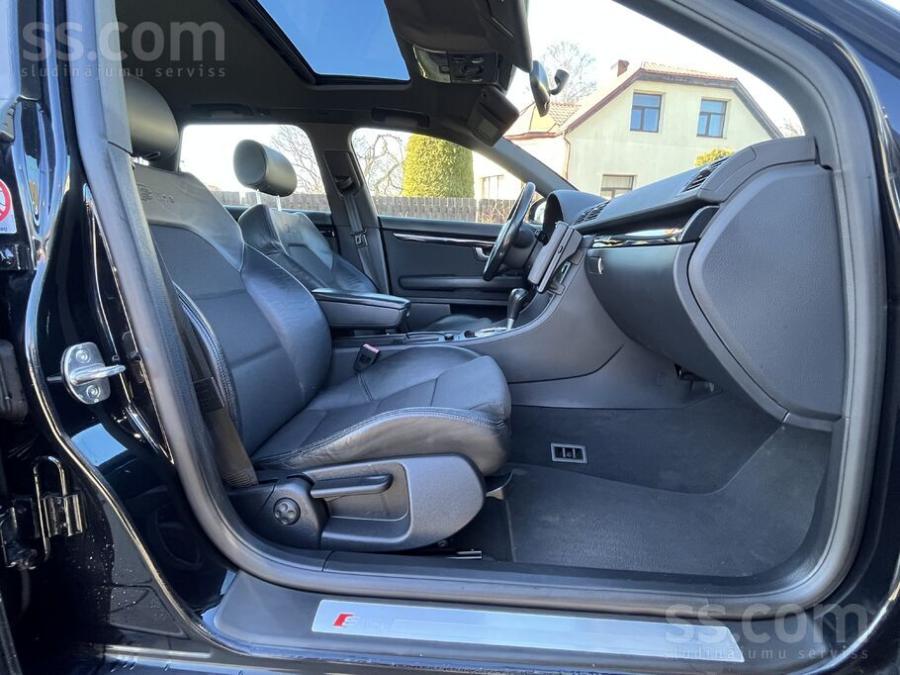Black Audi A4 2005 in Riga, with an engine capacity of 3.00 L and mileage of 0 thousand km for 4990 €, photo 9 on AUTOMOTO.COM.LV