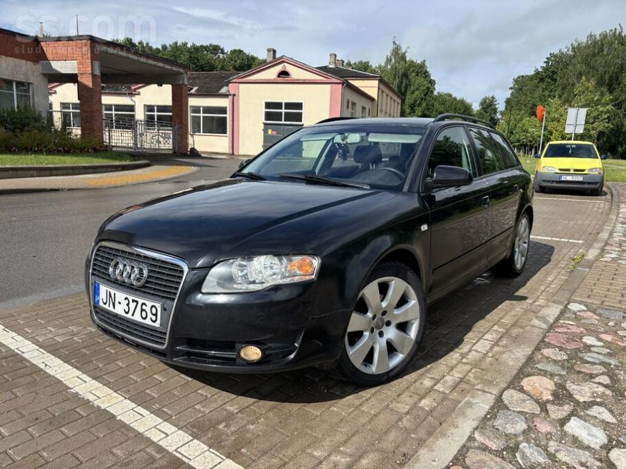 Melns Audi A4 2005 Bauska, ar dzinēja tilpumu 2.00 L un nobraukumu 315 tūkst. km par 1890 €, foto 1 vietnē AUTOMOTO.COM.LV