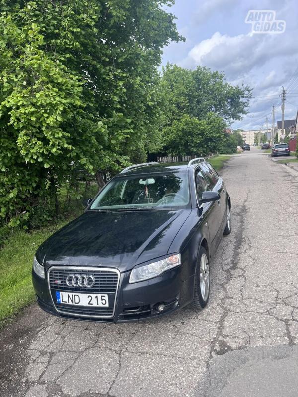 Melns Audi A4 2005 Panevēža, ar dzinēja tilpumu 2.00 L un nobraukumu 390 tūkst. km par 1600 €, foto 2 vietnē AUTOMOTO.COM.LV