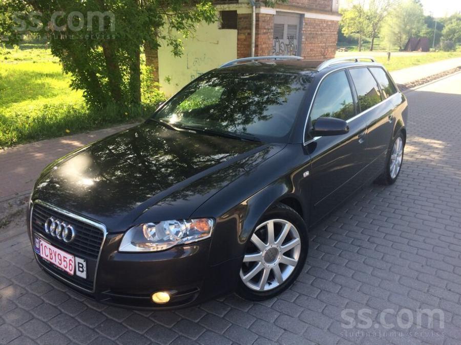 Melns Audi A4 2005 Bauska, ar dzinēja tilpumu 2.00 L un nobraukumu 0 tūkst. km par 2950 €, foto 1 vietnē AUTOMOTO.COM.LV