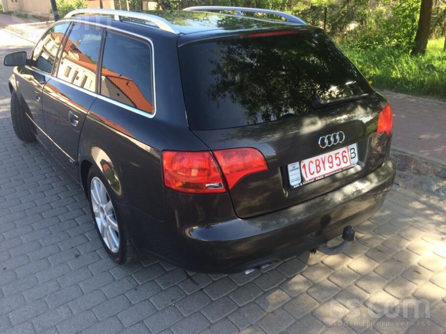 Melns Audi A4 2005 Bauska, ar dzinēja tilpumu 2.00 L un nobraukumu 0 tūkst. km par 2950 €, foto 3 vietnē AUTOMOTO.COM.LV