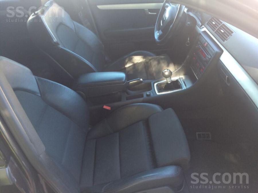 Melns Audi A4 2005 Bauska, ar dzinēja tilpumu 2.00 L un nobraukumu 0 tūkst. km par 2950 €, foto 6 vietnē AUTOMOTO.COM.LV