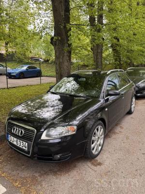 Black Audi A4 2005 in Riga, with an engine capacity of 3.00 L and mileage of 391 thousand km for 2050 €, photo  on AUTOMOTO.COM.LV
