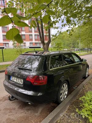 Black Audi A4 2005 in Riga, with an engine capacity of 3.00 L and mileage of 391 thousand km for 2050 €, photo 4 on AUTOMOTO.COM.LV